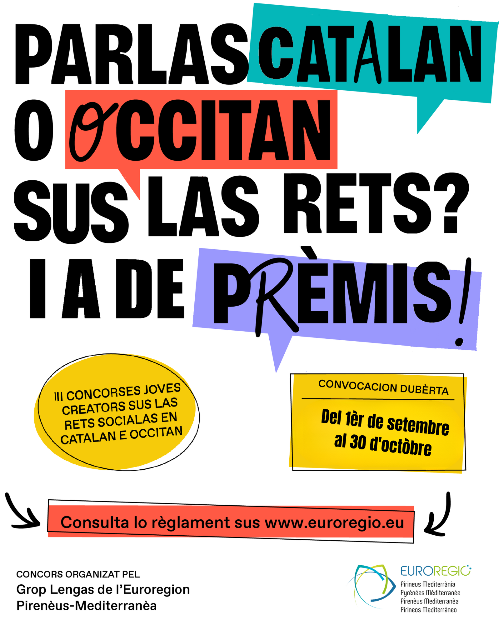 3na edicion de CREAOCCAT | Novèl format del concors de creacion sus las ...